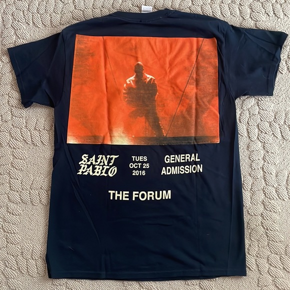 Shirts | Kanye Saint Pablo Tour Shirt La | Poshmark